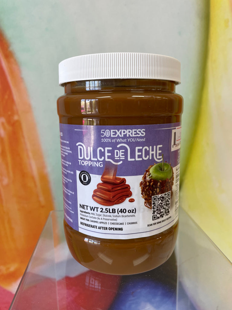 Dulce de Leche Topping 2.5LB – Sweet Tooth Candy Buffets